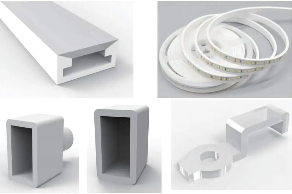 Led Silicone Channel Waterproof Flexible Neno Led Tube 8mm Silicone ...