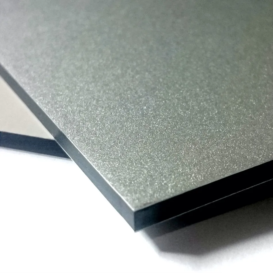 Aluminum Exterior Cladding in Silver Grey - Eco-Friendly, Waterproof ...