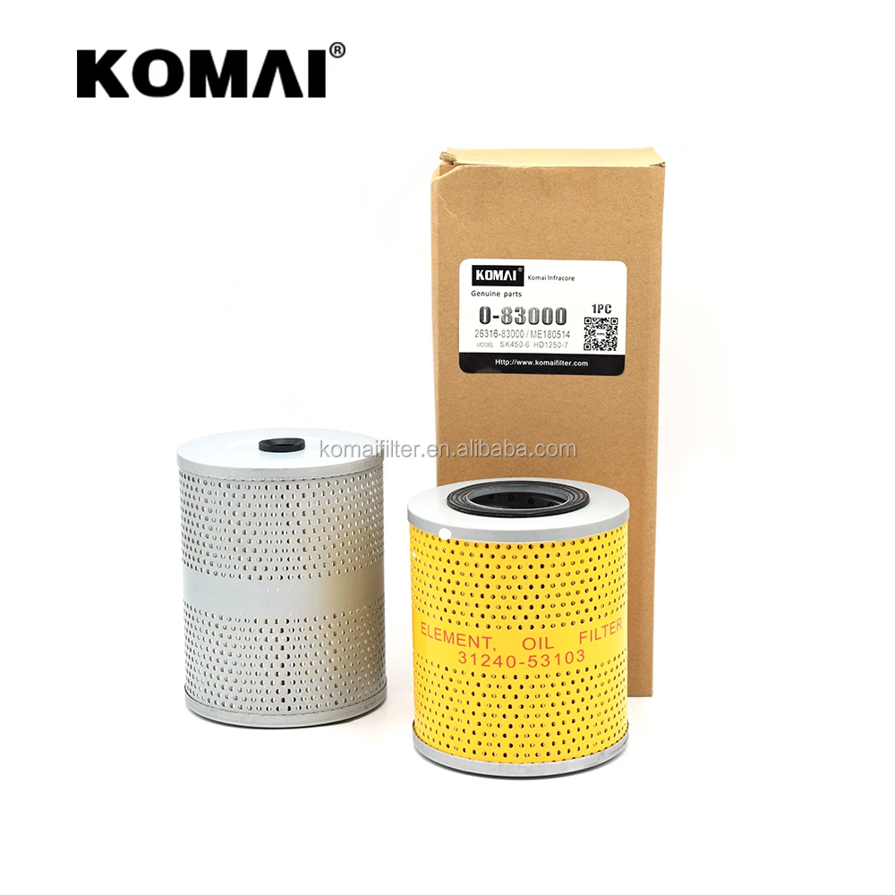 KOMAI Lube Oil Filter Element for Hyundai Mitsubishi 6D22T.6D24T