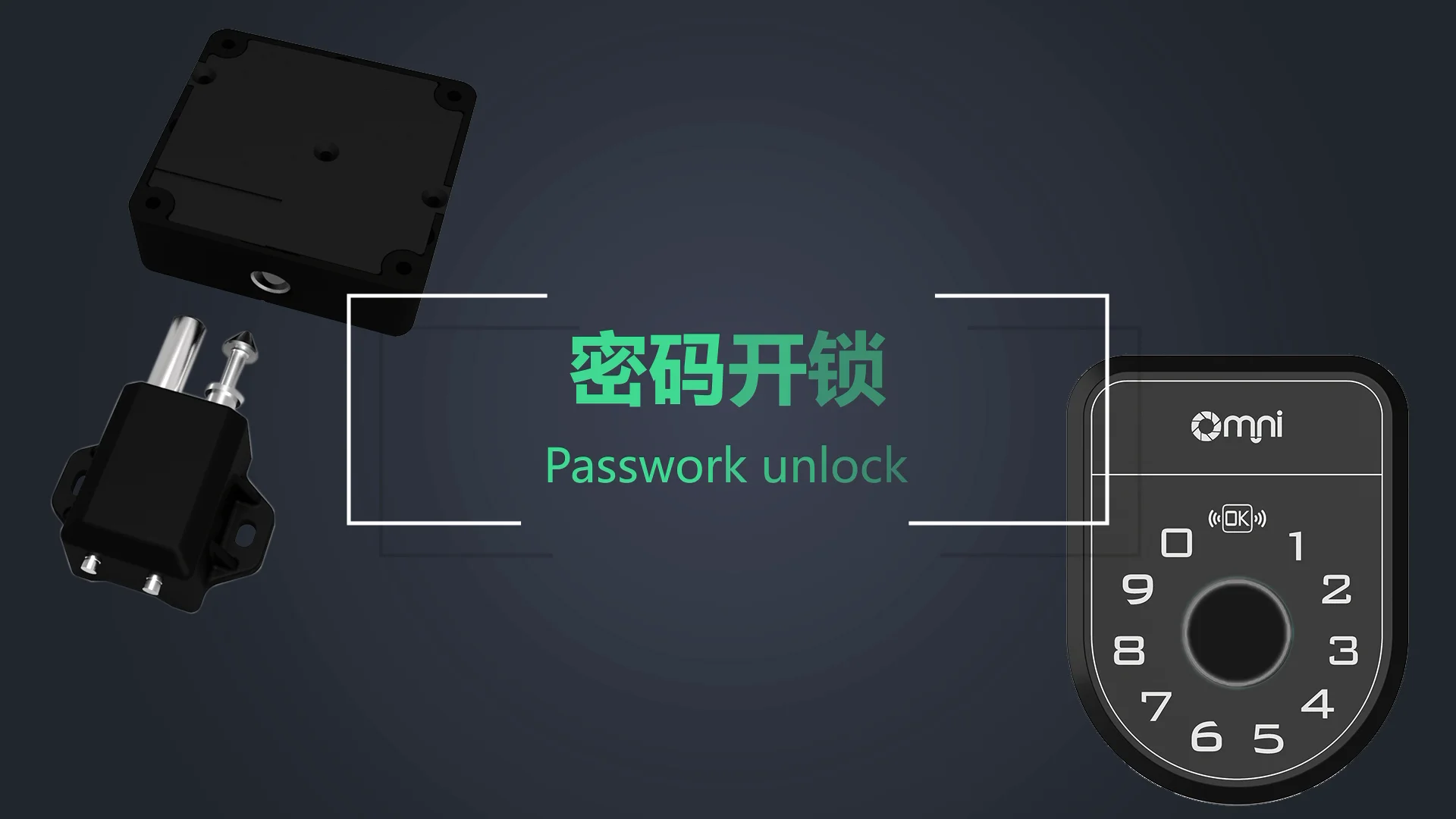 Omni Ble Smartphone Scan Qr Code App Control Keyless Hidden Door Shoe ...