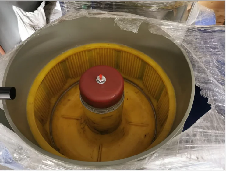 High-Speed 50L Large Capacity Centrifugal Polishing Machine Disk Vortex ...