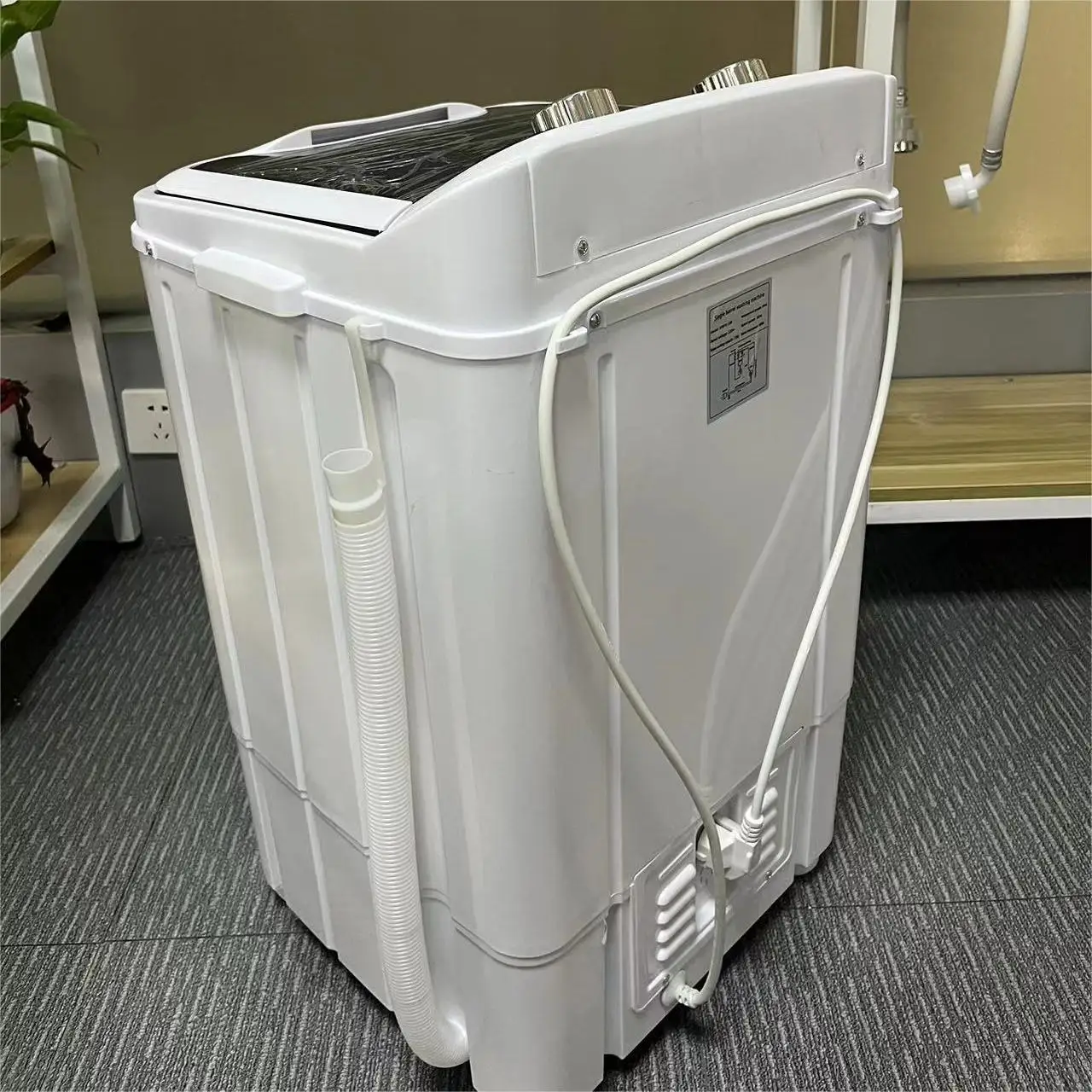 J 7kg Large Single Bucket Washing Machine - Semi-automatic