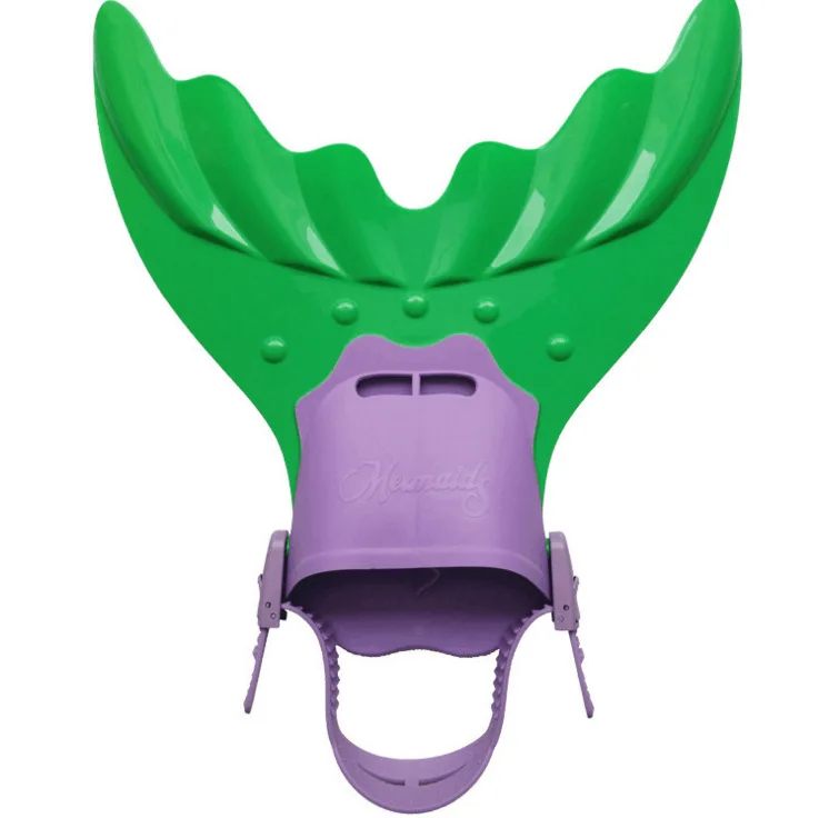 New Little Mermaid Tails And Swimming Fins For Kids,Improved Strap ...