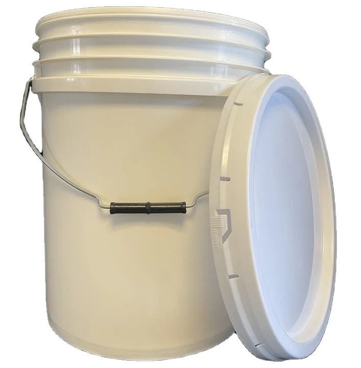 1 Liter To 5 Liter Pp Open Top Plastic Pails 20 Litre Plastic Buckets With Handle And Lids - Buy ...