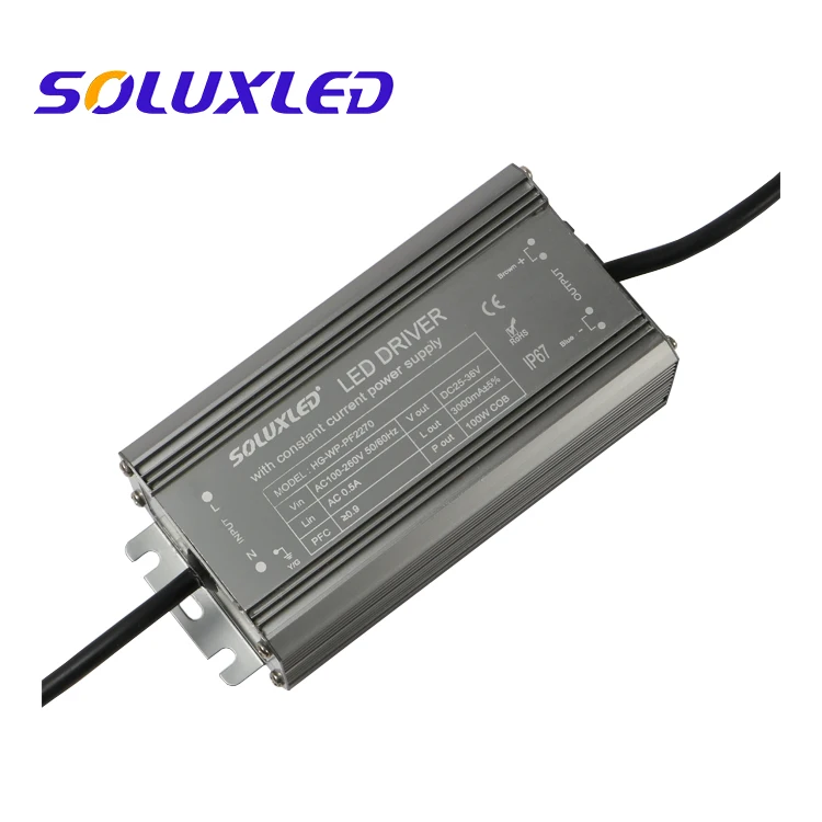 Cob 80w100w 2400ma 3000ma Led Waterproof Drivers For Street Light - Buy ...