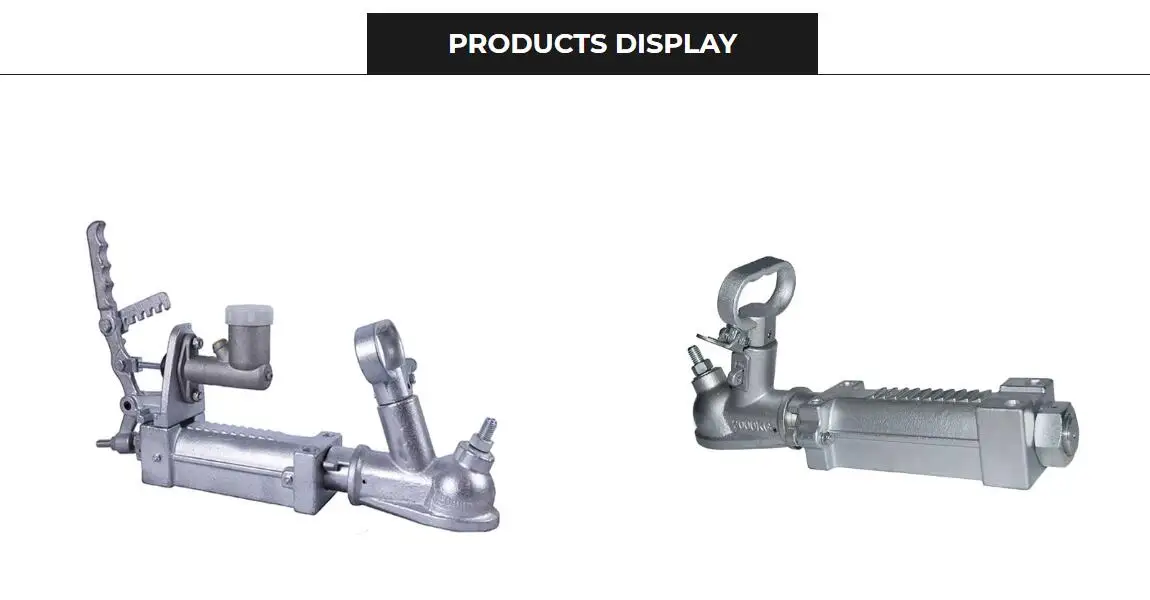 2 Trailer Hitch Coupler Kit - 2000kg over-Ride Hydraulic Brake