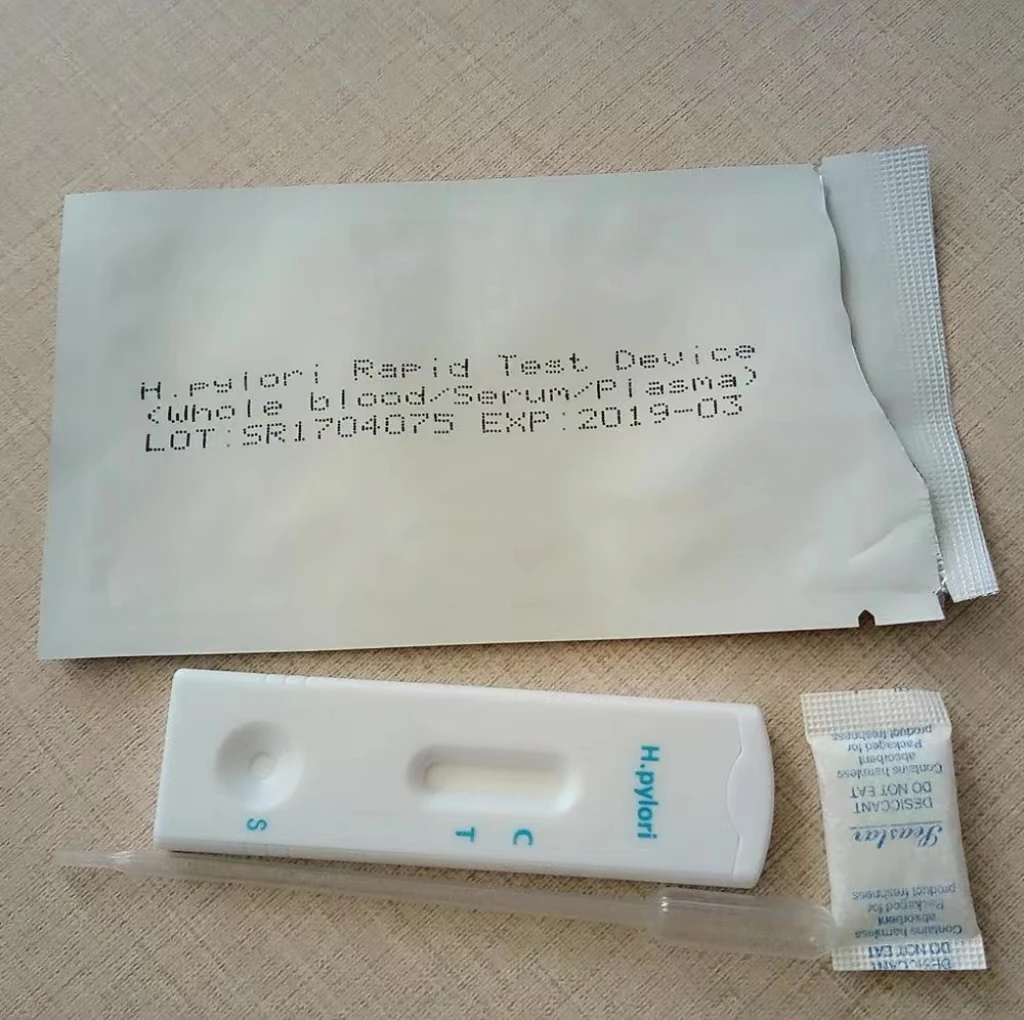 Helicobacter Pylori Test Card,Digestive Tract Infection,Bloating ...