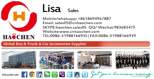 Irizar I6 Bus Headlamp - PB W/O LED DRL Lens Convex HC-B-1003