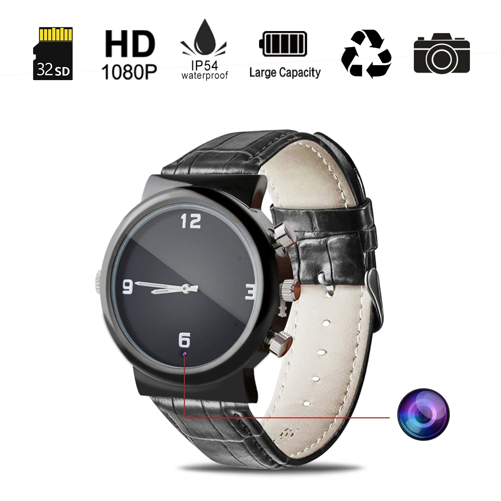 Waterproof Watch Dvr Built-in 16gb Watch Mini Hidden Dvr Video Recorder ...