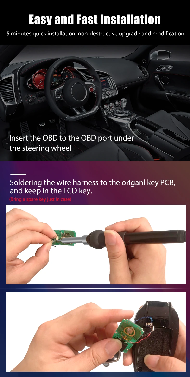 2023 Newest Orginal Car Key Upgrade Universal Smart Remote Control Key ...