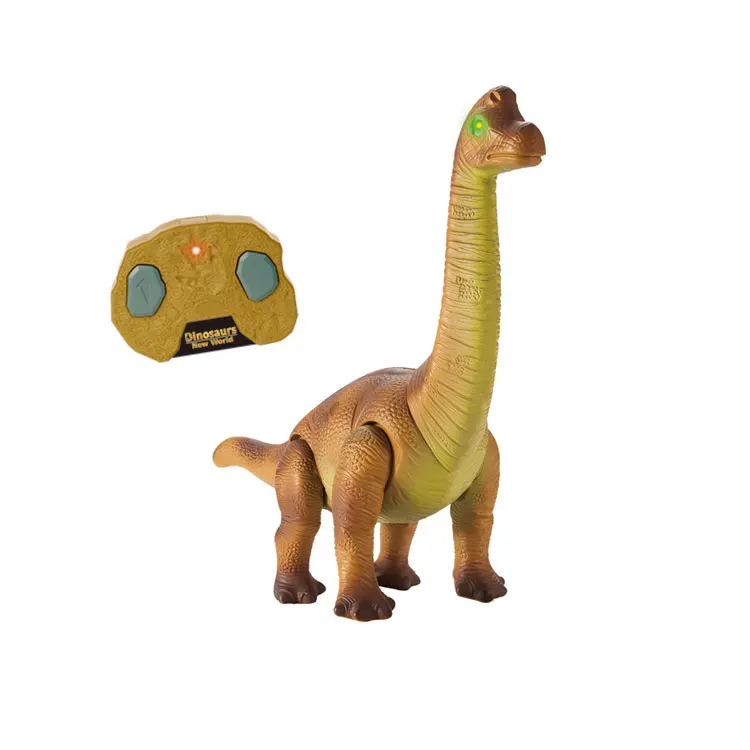 Children Led Play RC Animals Remote Control Brachiosaurus