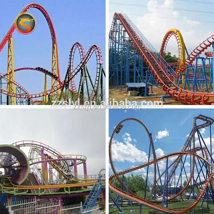 Outdoor Playground Exciting Games - Big Roller Coaster