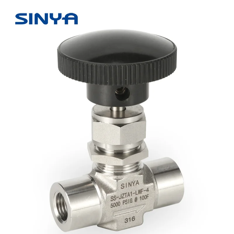 Sinya Stainless Steel Needle Control Valve - High Pressure