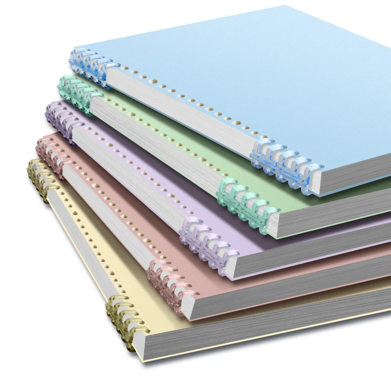 B5 Hand Coil Loose-leaf Book Horizontal Line Inside Page Student ...