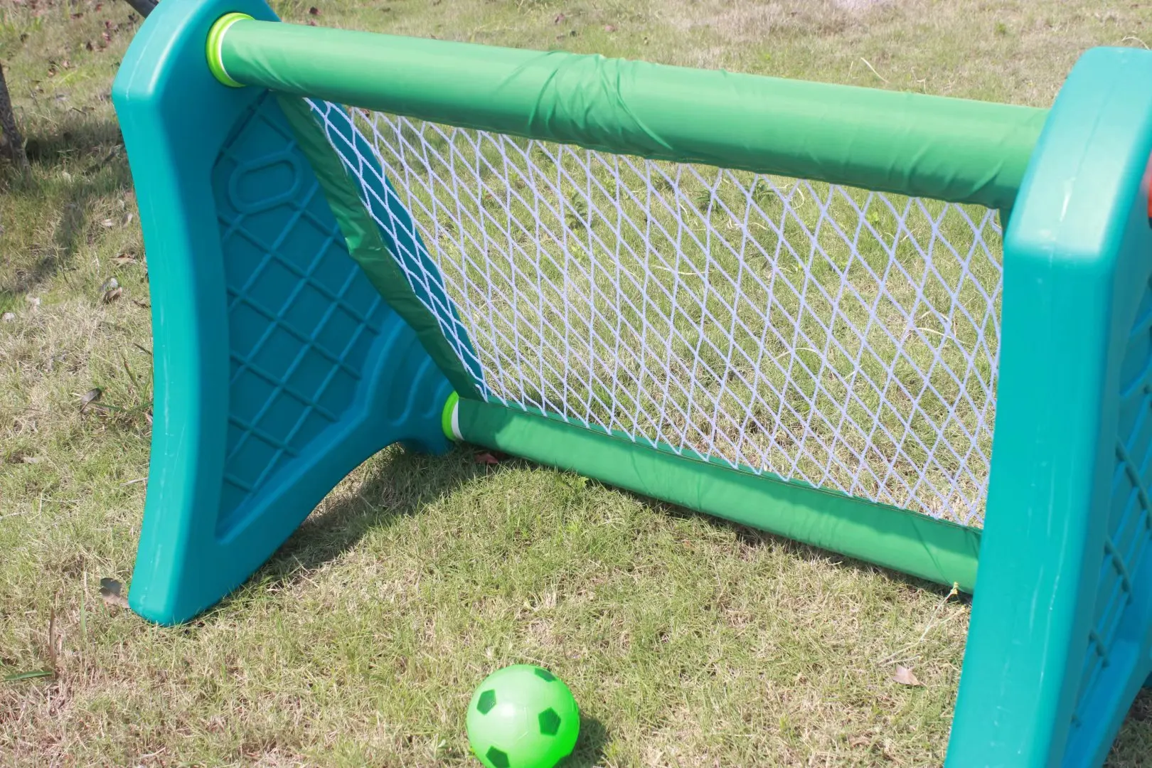 Beach Portable Pvc Football Goal Post Plastic Small Football Goal ...