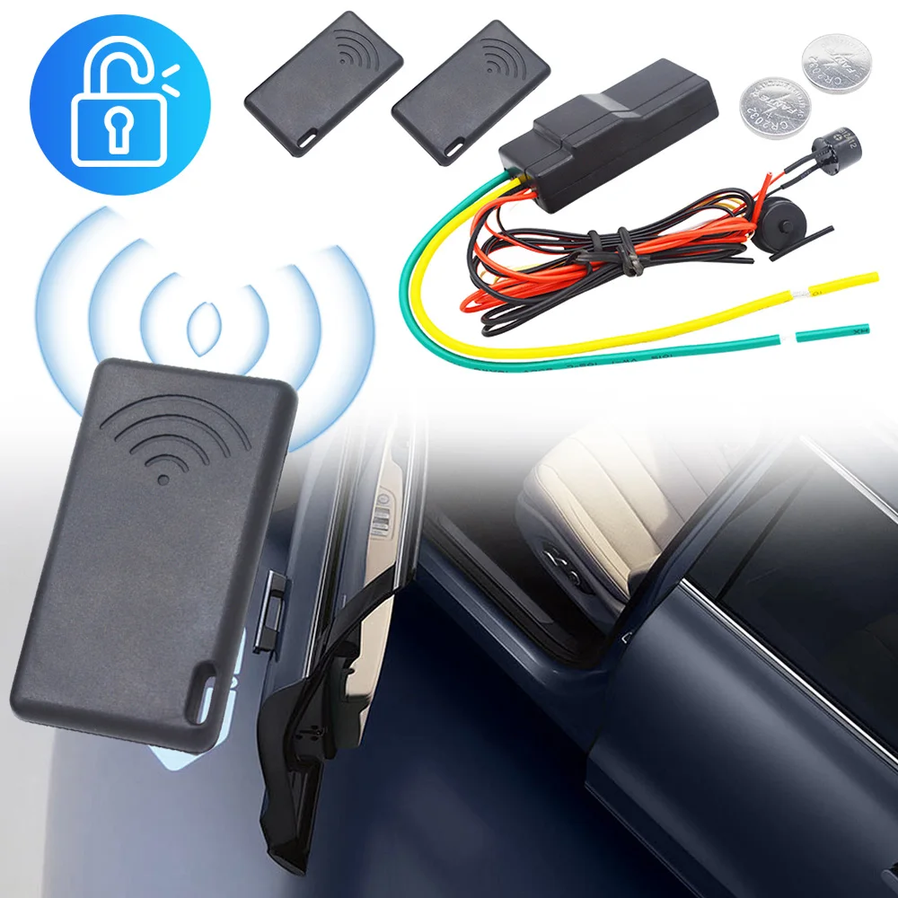 2.4ghz RFID Immobilizer Wireless Engine Lock Car Alarm System