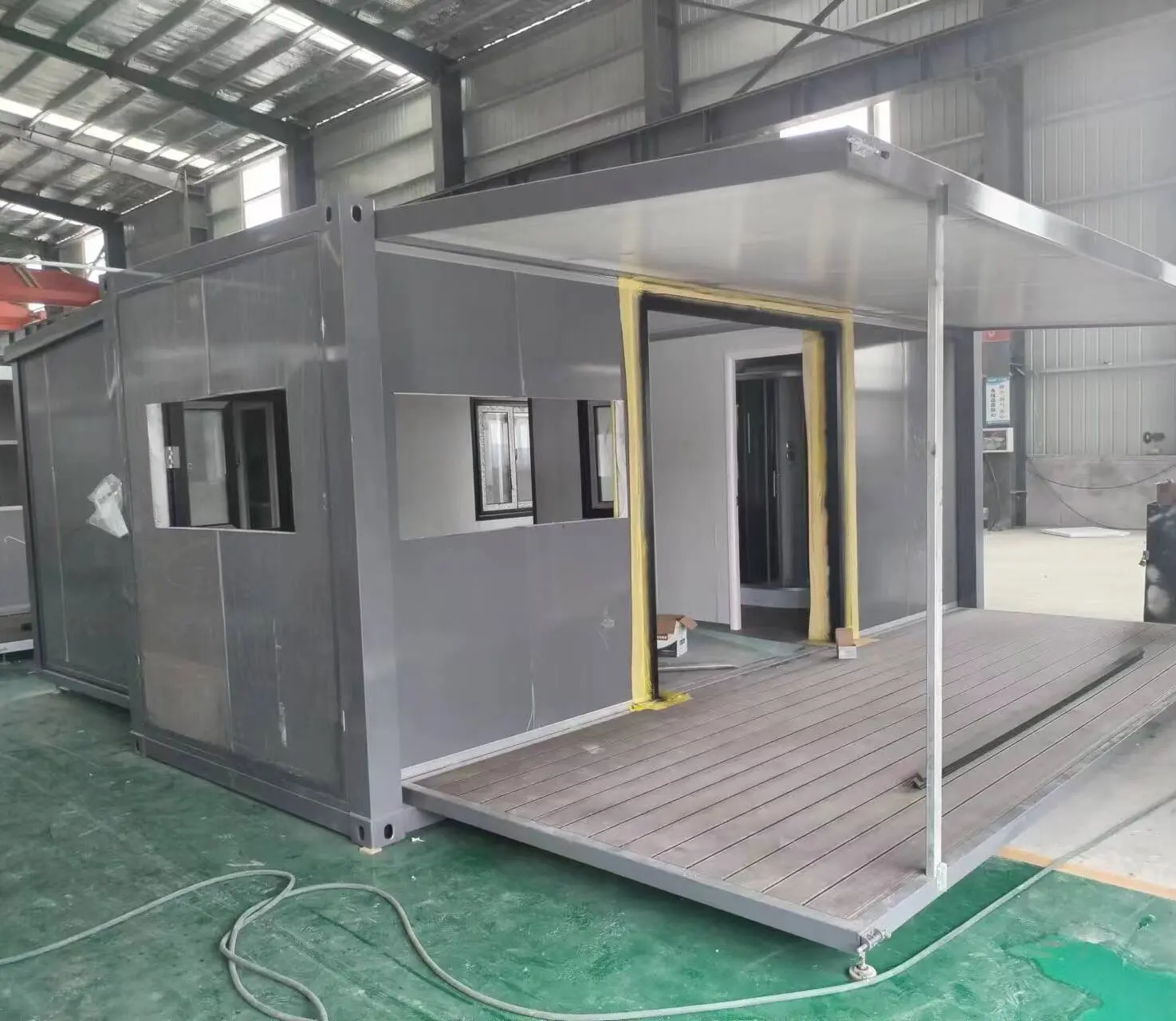 Mobile 20 Ft Folding Prefabricated Container House Prefab Portable ...