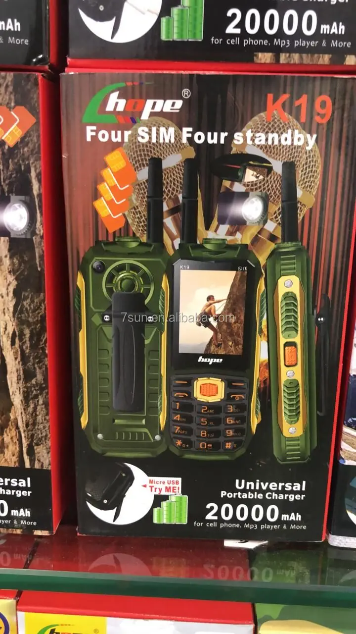 New Product Ideas 2024 Mobile Phones Hope K19 with Arabic Language