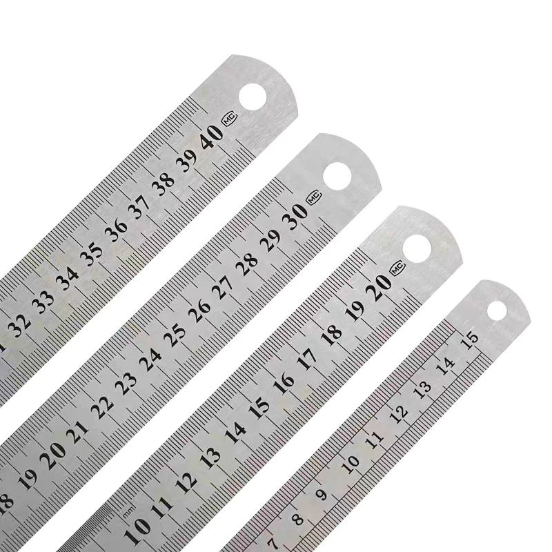 30cm Stainless Steel Ruler Metal Measure Sewing Curve Rulers - Buy ...