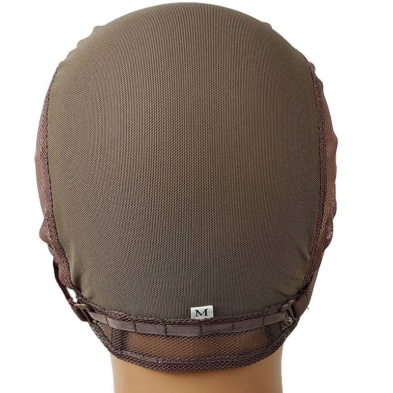 360 Full Lace Frontal Wig Cap - Adjustable Strap & Closure