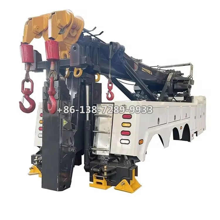 40 Tons Rotator Wrecker Truck - Heavy Duty Towing Power