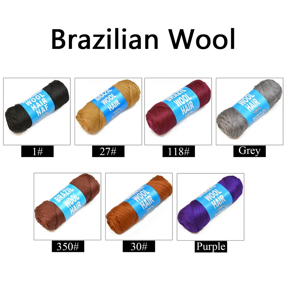 Brazilian Wool Hair for Braids - Easy, Durable, Stylish
