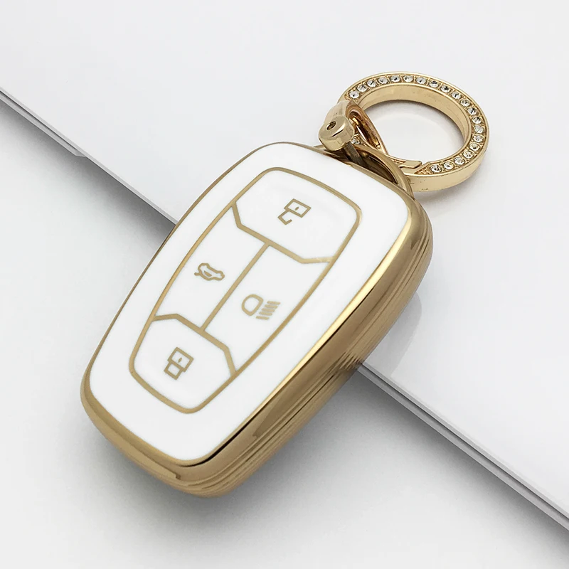 Tpu Car Key Case For Key Cover For Tata Altroz Harrier Tigor Bs6 ...