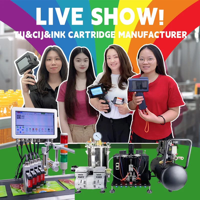 INCODE Mini Tij Handheld 12.7mm Ink Jet Printer - Easy to Operate