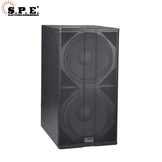 Dj Stage Super Bass Desain Box Dual 18 Inch Subwoofer 18 Inch 6000 W Pa ...