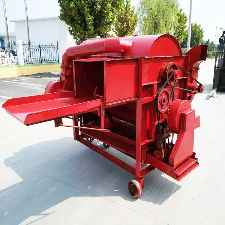 Threshing Machine Bean Thresher Soybean Sorghum Peeling Machine Peanut ...