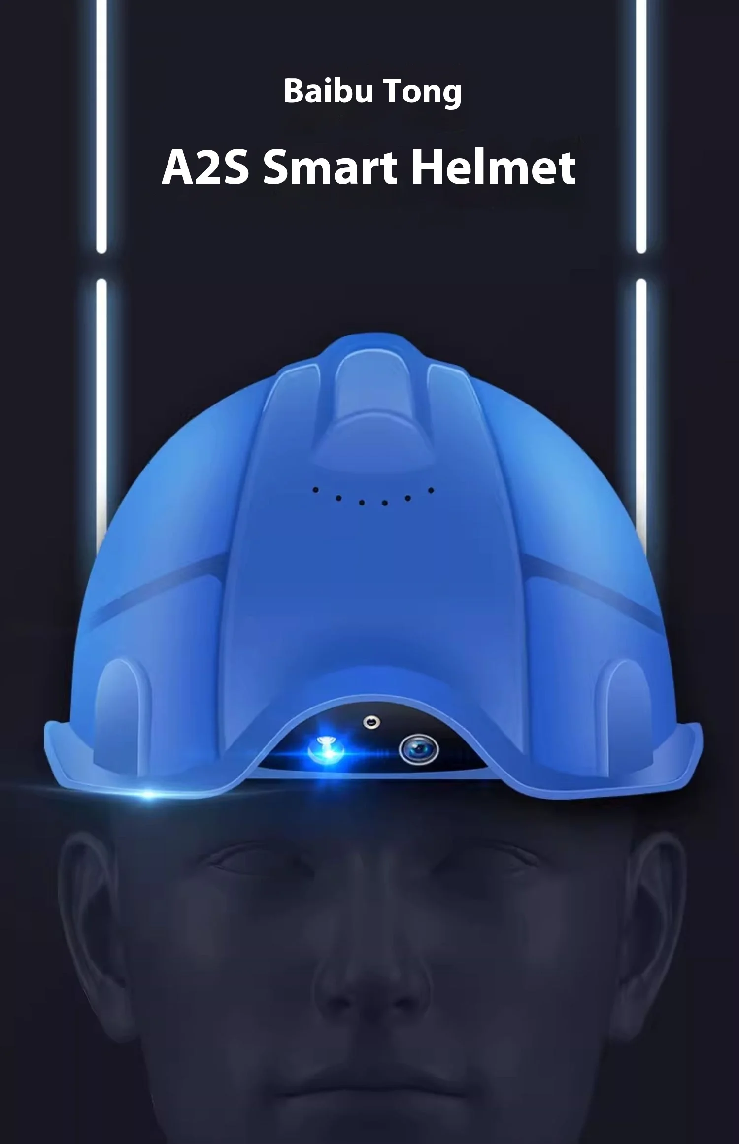 4g Helmet Smart Wearable Devices ABS Digital Fence Track Playback GPS ...