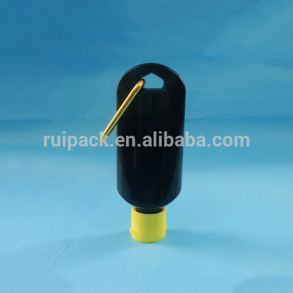 Rui Pack Custom 2oz Black Hand Gel Bottle,Petg Hand Sanitizer Bottle ...