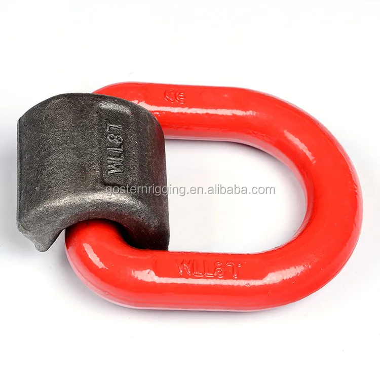 Lifting Points Weld-on Pivot Link Load Ring G80 D Link Ring