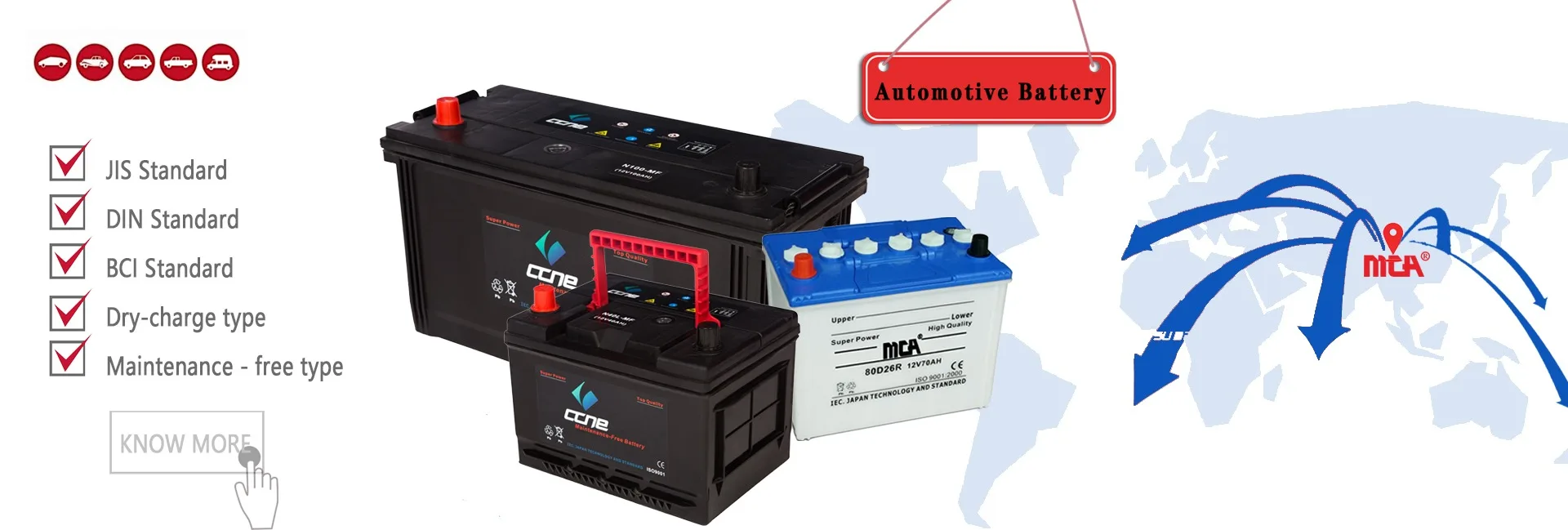 Mca Battery Manufacture Co., Ltd. - Agm Battery, Gel Battery