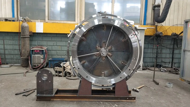Industrial Radial Vane Louver Damper Valve - THT PZ973H-6C