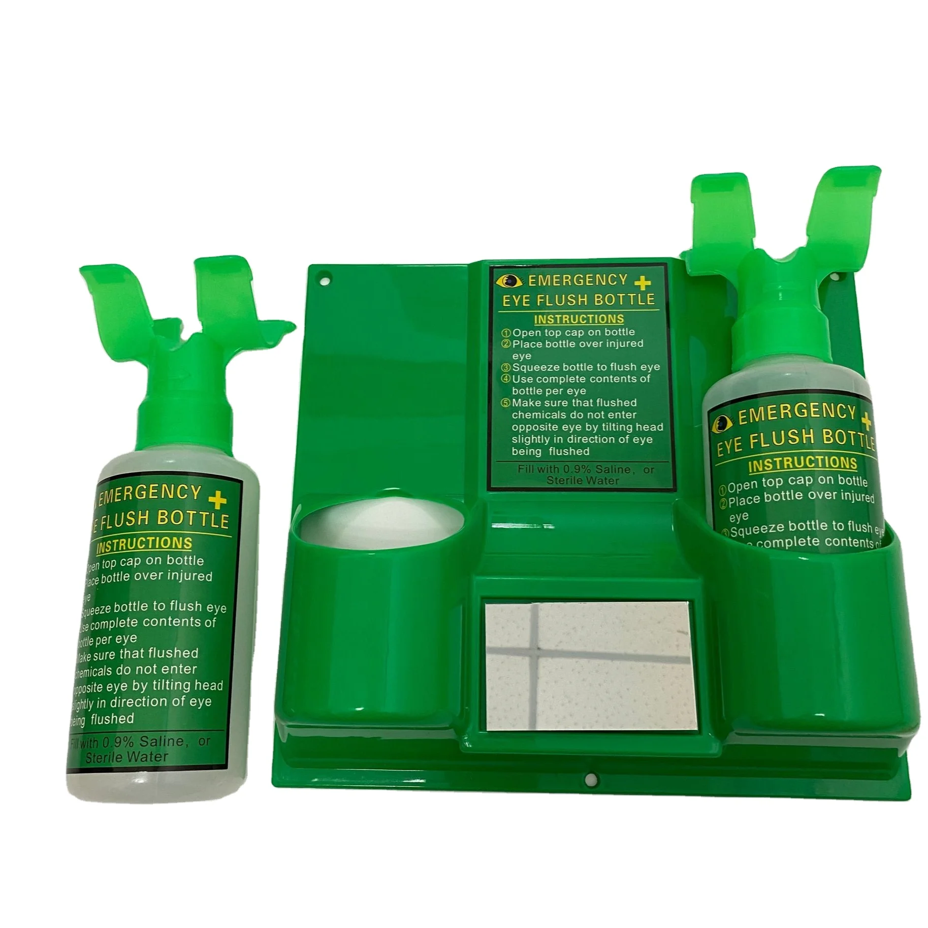 Wall Mount Portable Eyewash Station - Emergency Eye Care