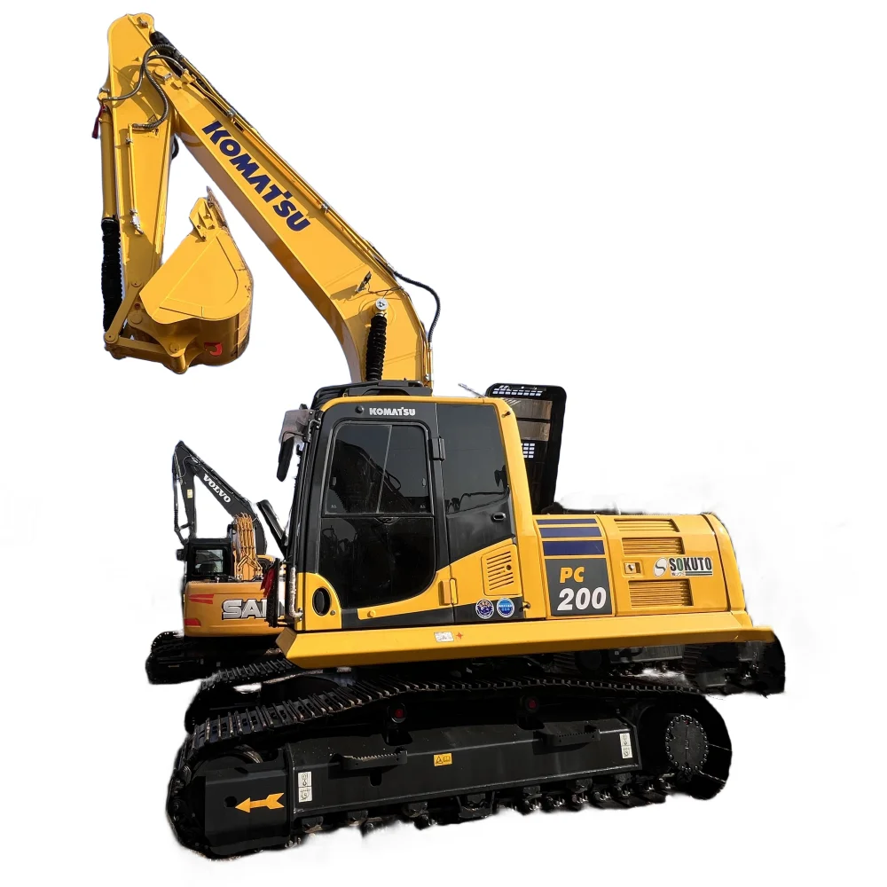 Komatsu Pc200-8 Komatsu Pc200 Pc200-8 Used Excavators Provided 100% ...