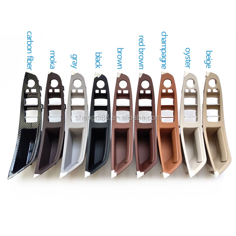 Interior Door Armrest Window Panel Pull Handle 7pcs Set for BMW 5 ...