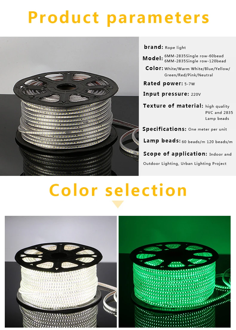 2835 Series - Single Row Cost Effective 110v 220v High Lumens Output ...