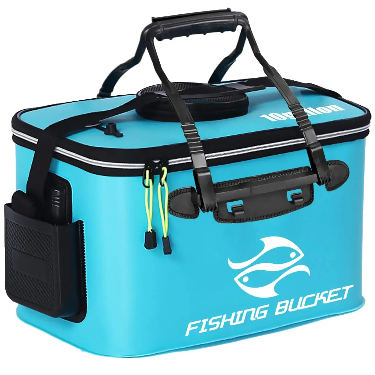 Collapsible Foldable Fish Bucket - Live Fish Container