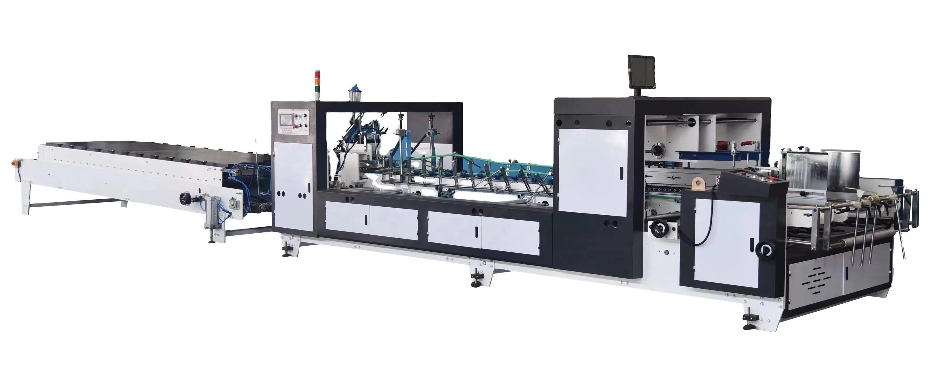 Fully Automatic Folder Gluing Machine - Buy Automatic Folder Gluer ...