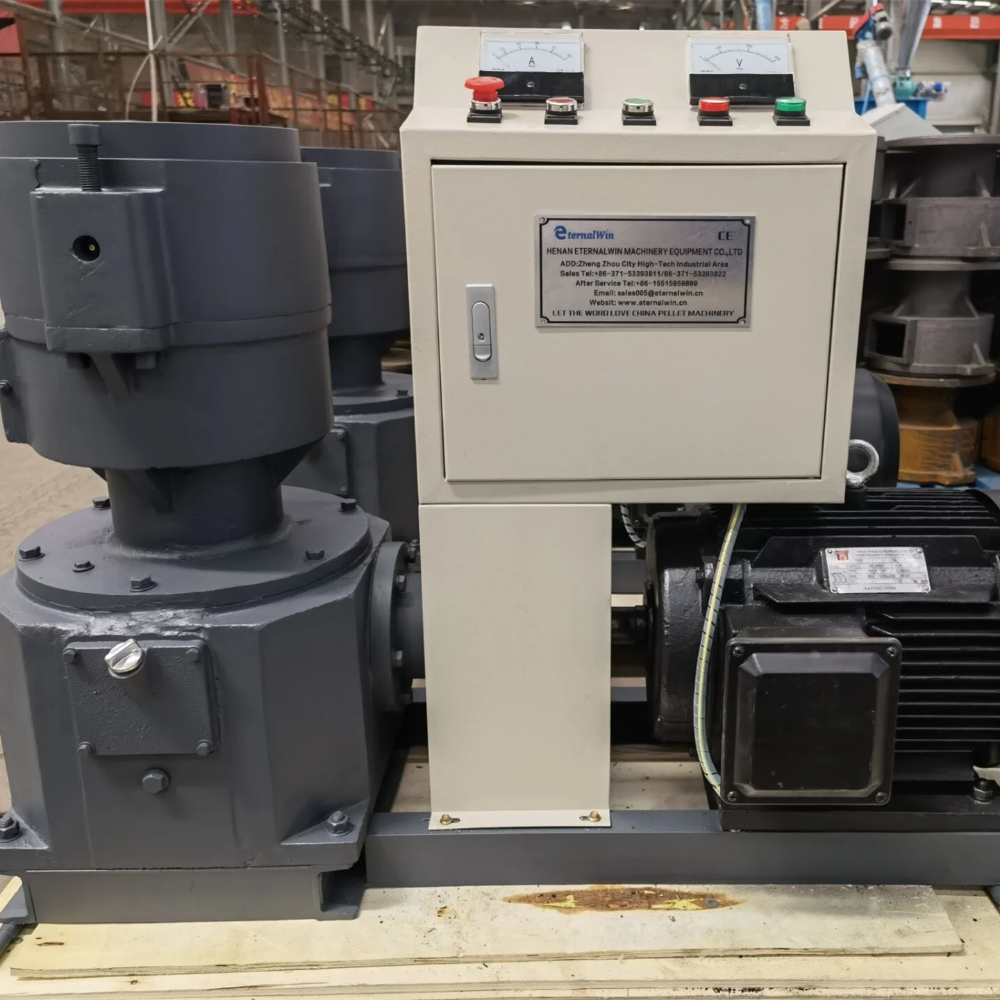 Cheap Cattle Chicken Animal Feed Pellet Machine Belt Driven Feed Pellet ...