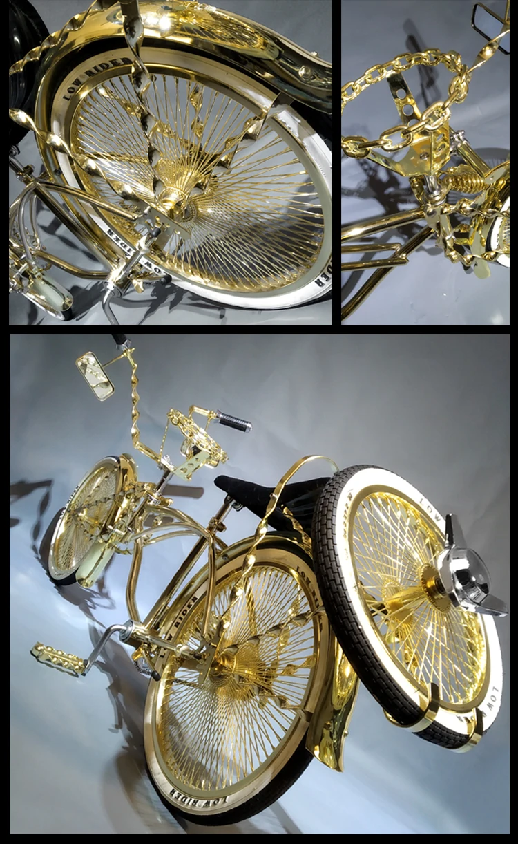 20 Inch Lowrider Retro Bike Harley-Davidson Style West Coast Chicano ...