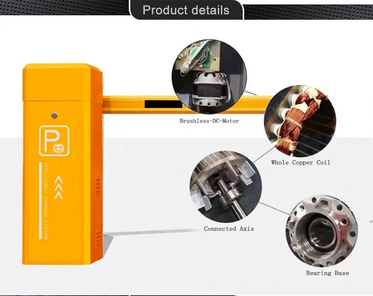 Parking Lot Barrier Gate Outdoor Intelligent Pay Automatic Electronic ...