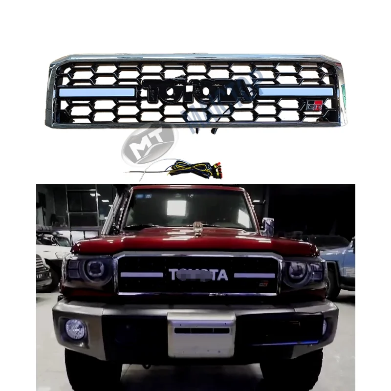 Maictop Car Accessories Lc79 Modified Front Bumper Grille For Land ...