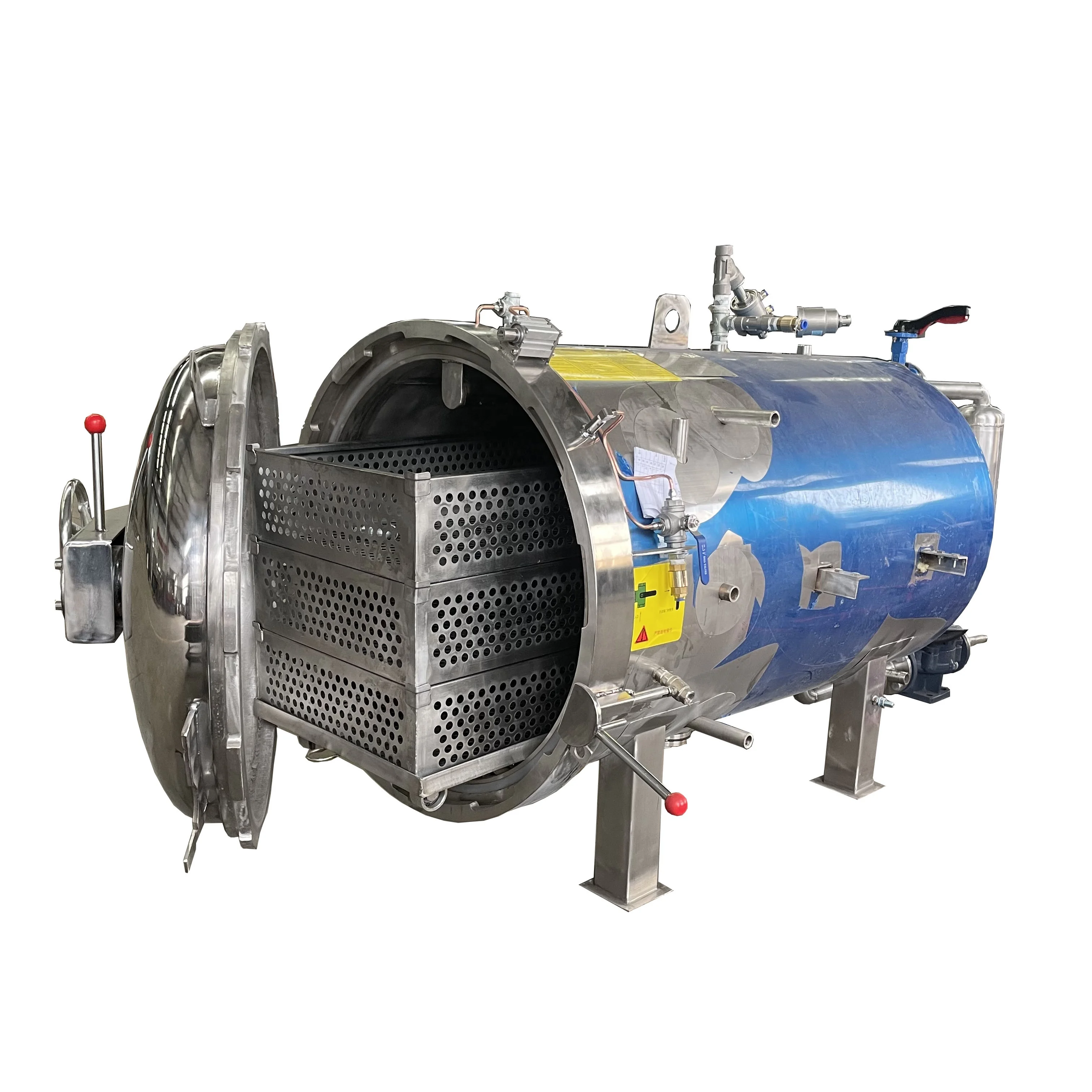 Small Industrial Autoclave Sterilizer Food Sterilization Retort ...