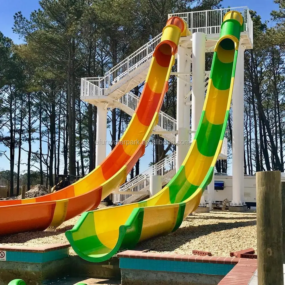 Pool Slides for Sale - Durable Fiberglass Water Park Attractions