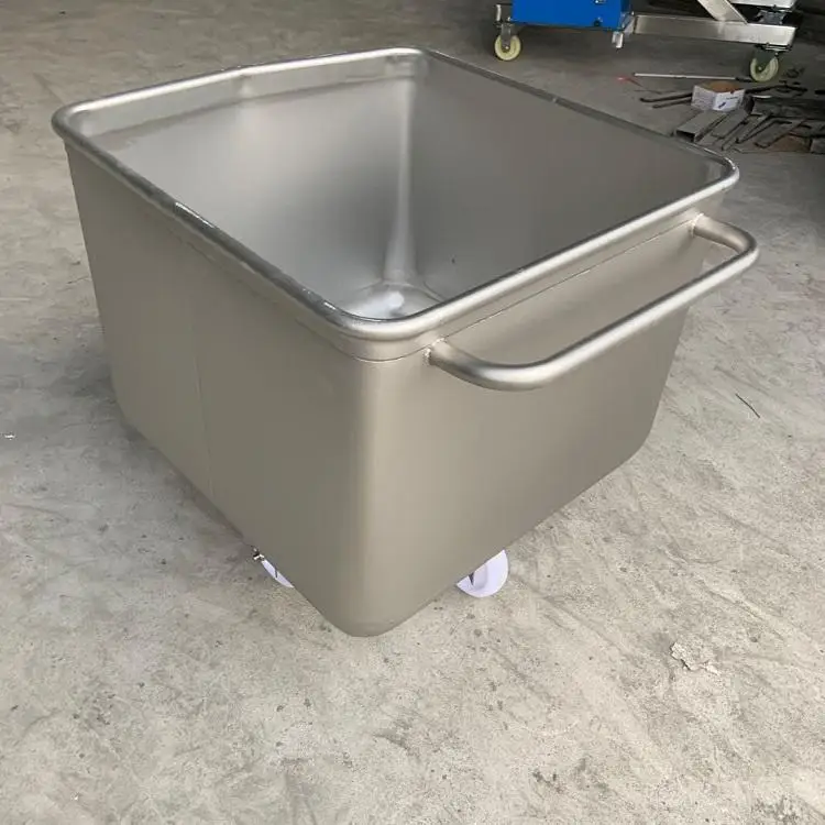 200L/500L Stainless Steel Meat Trolley - Durable & Versatile