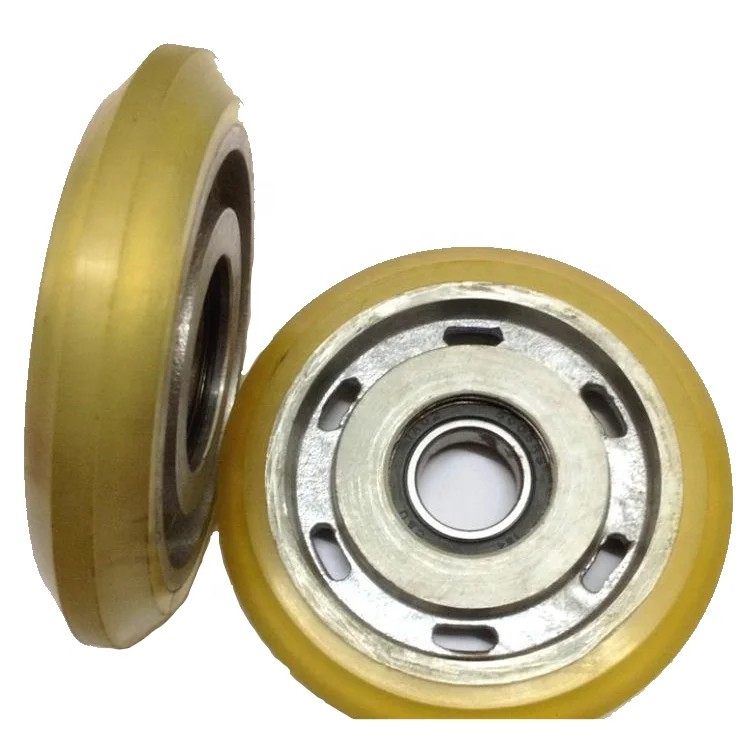 Customized Elevator Caster Wheel Elevator Guide Rail Roller Wheel ...