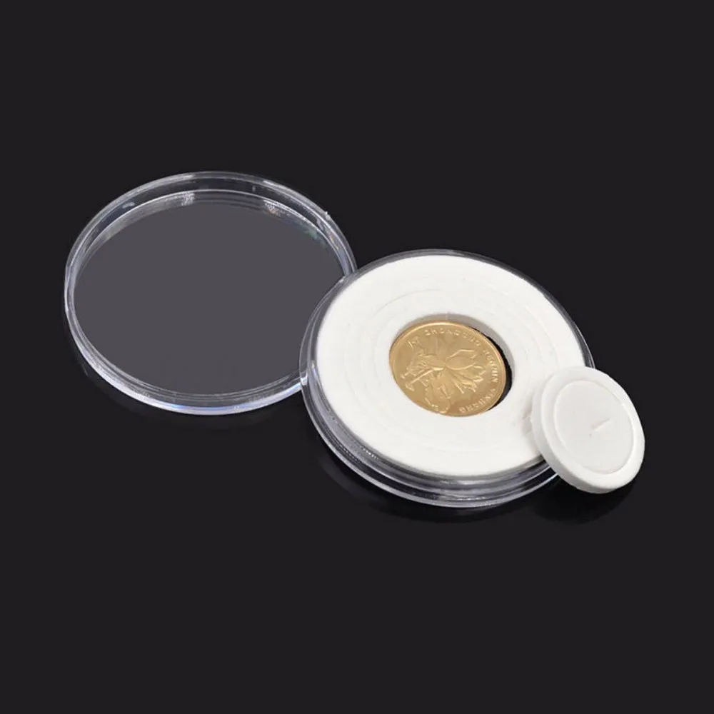 Clear Plastic Coin Display Boxes - Secure and Stylish